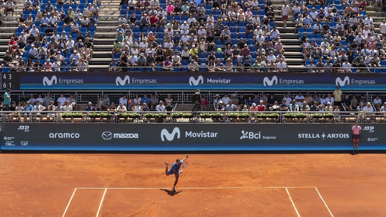 El Chile Open recibió la primera crítica por el estado de sus canchas ...