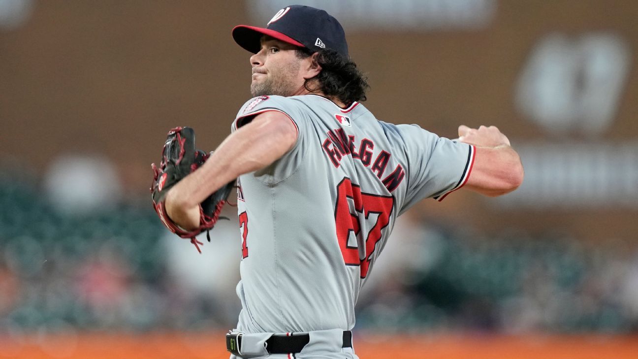 Fuentes: Nats llega a acuerdo con Kyle Finnegan - ESPN