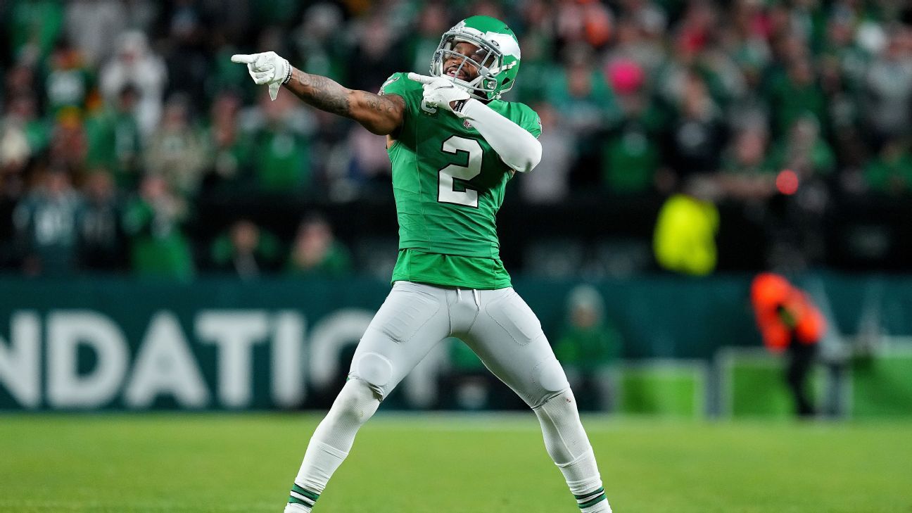 Eagles cortarán al esquinero Darius Slay, según fuentes - ESPN