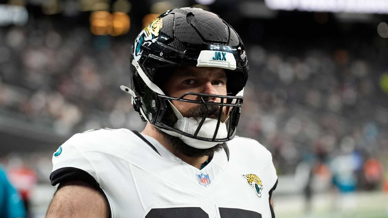 Mitch Morse, de los Jaguars, anuncia su retiro de la NFL - ESPN