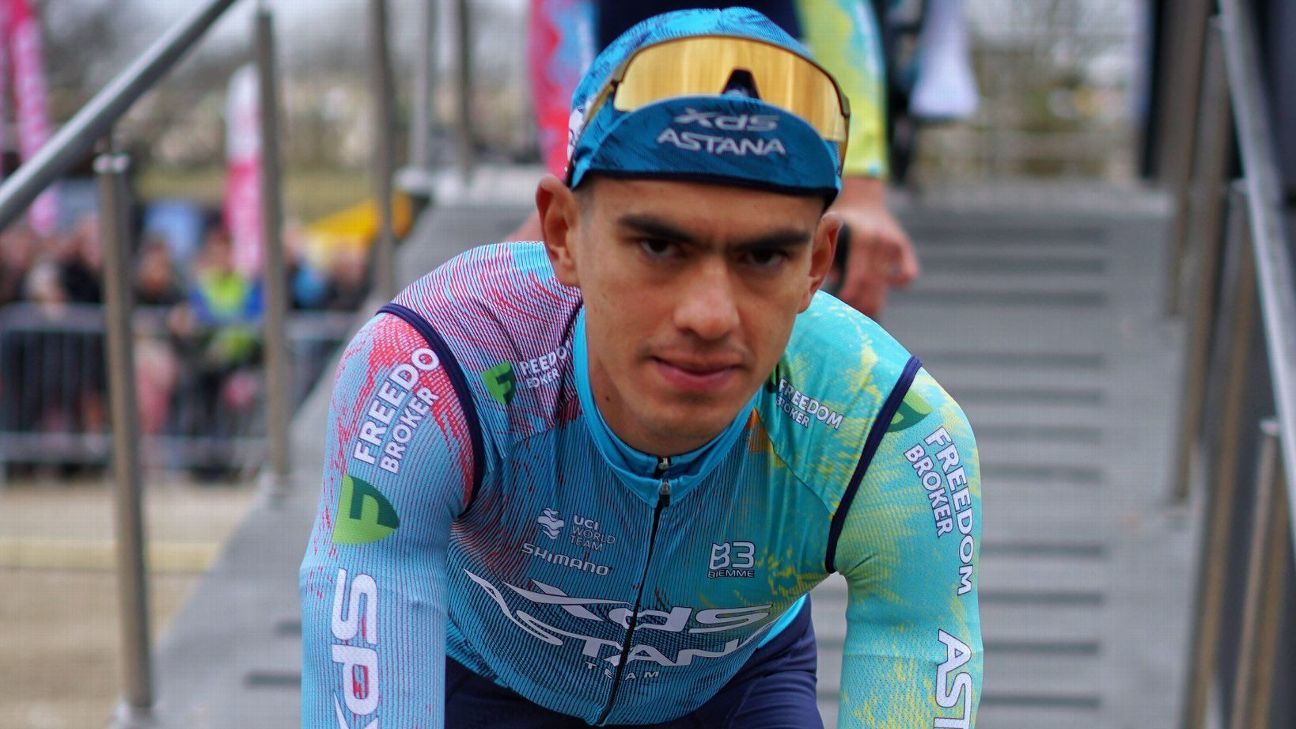 Tejada se mantiene en el top 10 bajo el frío de la París - Niza - ESPN