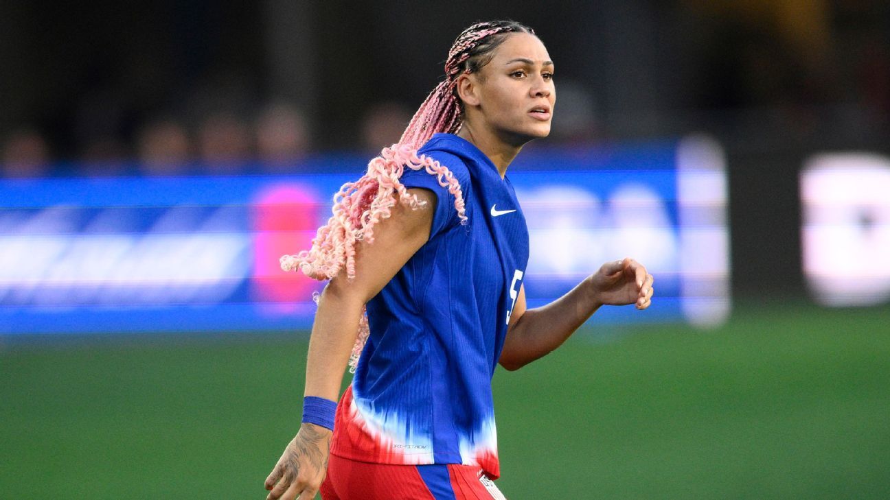 Trinity Rodman regresa con la selección de Estados Unidos - ESPN