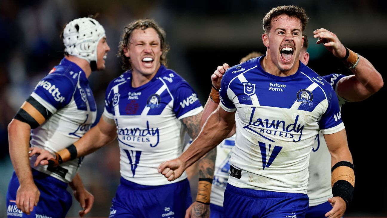 NRL: Dogs stay top, sink Knights in best start for 32 years - ESPN