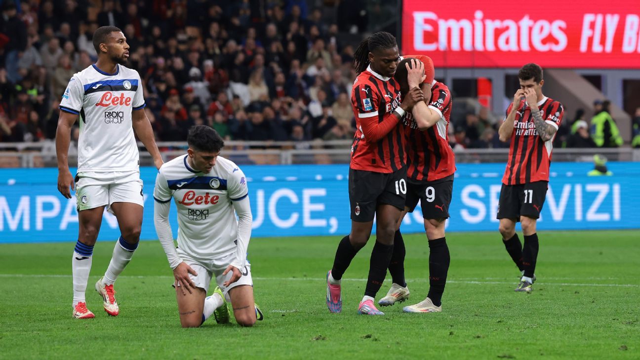 Milan cayó de local ante Atalanta y se aleja de Europa - ESPN