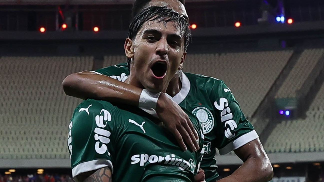 Facu Torres marcó para el Palmeiras, que volvió a ganar y lidera el ...