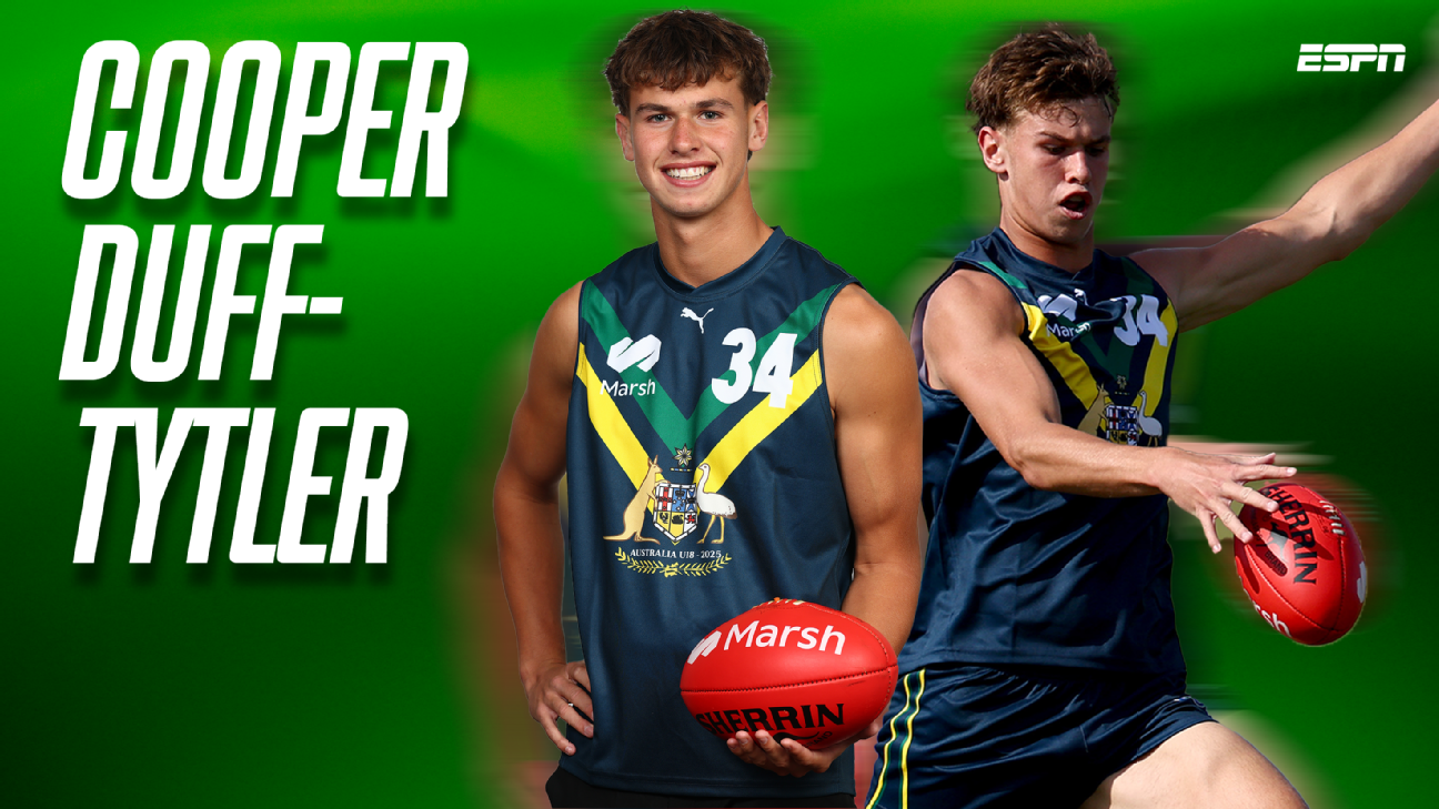 AFL Draft - Can Cooper Duff-Tytler alter the ruck game - ESPN
