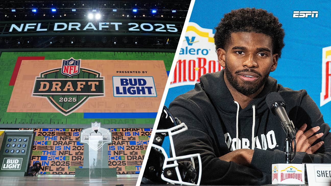 Bizarre val in NFL Draft: toptalent Shedeur Sanders pas op dag drie ...