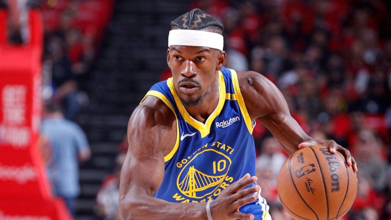 Warriors esperan que Jimmy Butler esté en el Juego 4, fuentes - ESPN