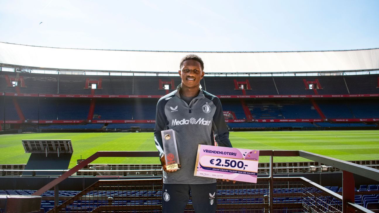 Read dendert door en is Johan Cruijff Talent van de Maand april - ESPN