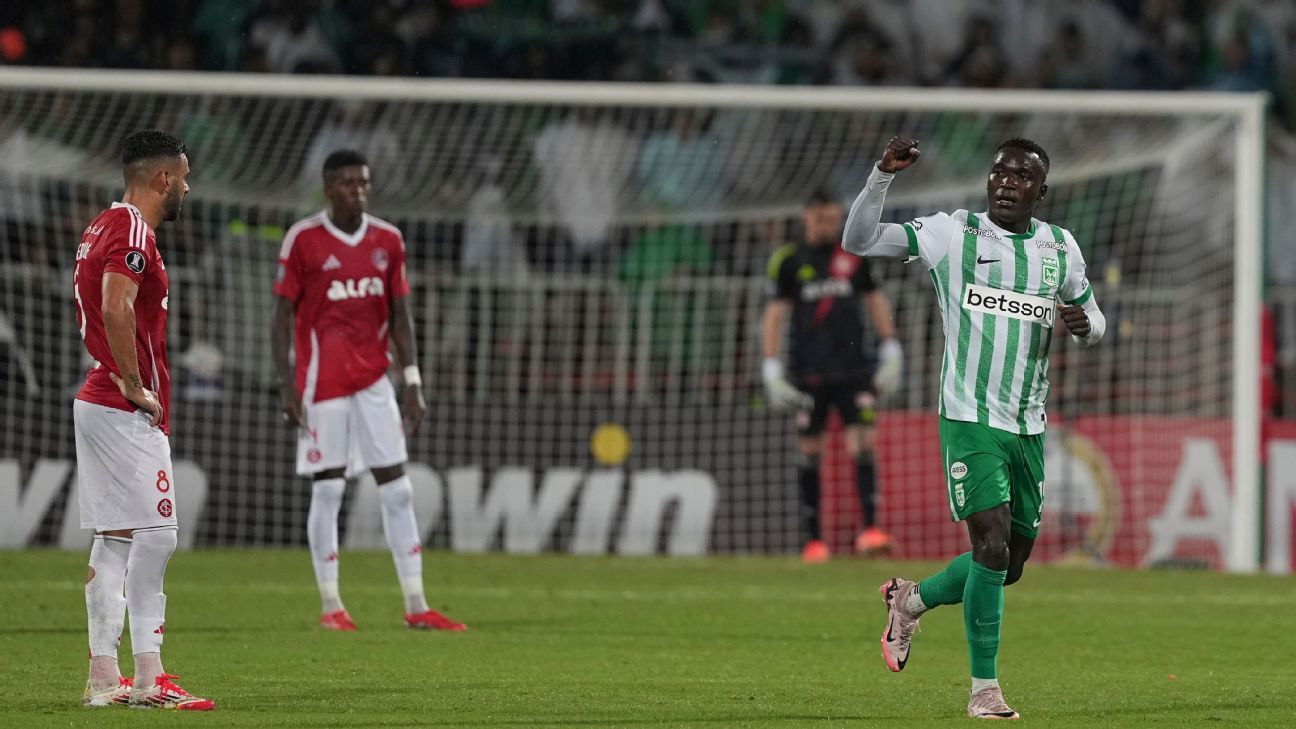 Nacional vs Internacional: así fue el doblete de goles de Kevin Viveros ...