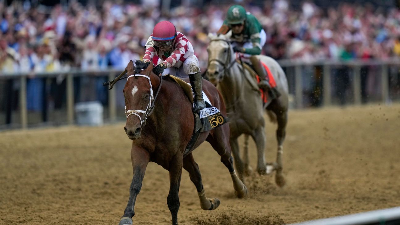 Journalism ganó la edición 150 del Preakness Stakes - ESPN
