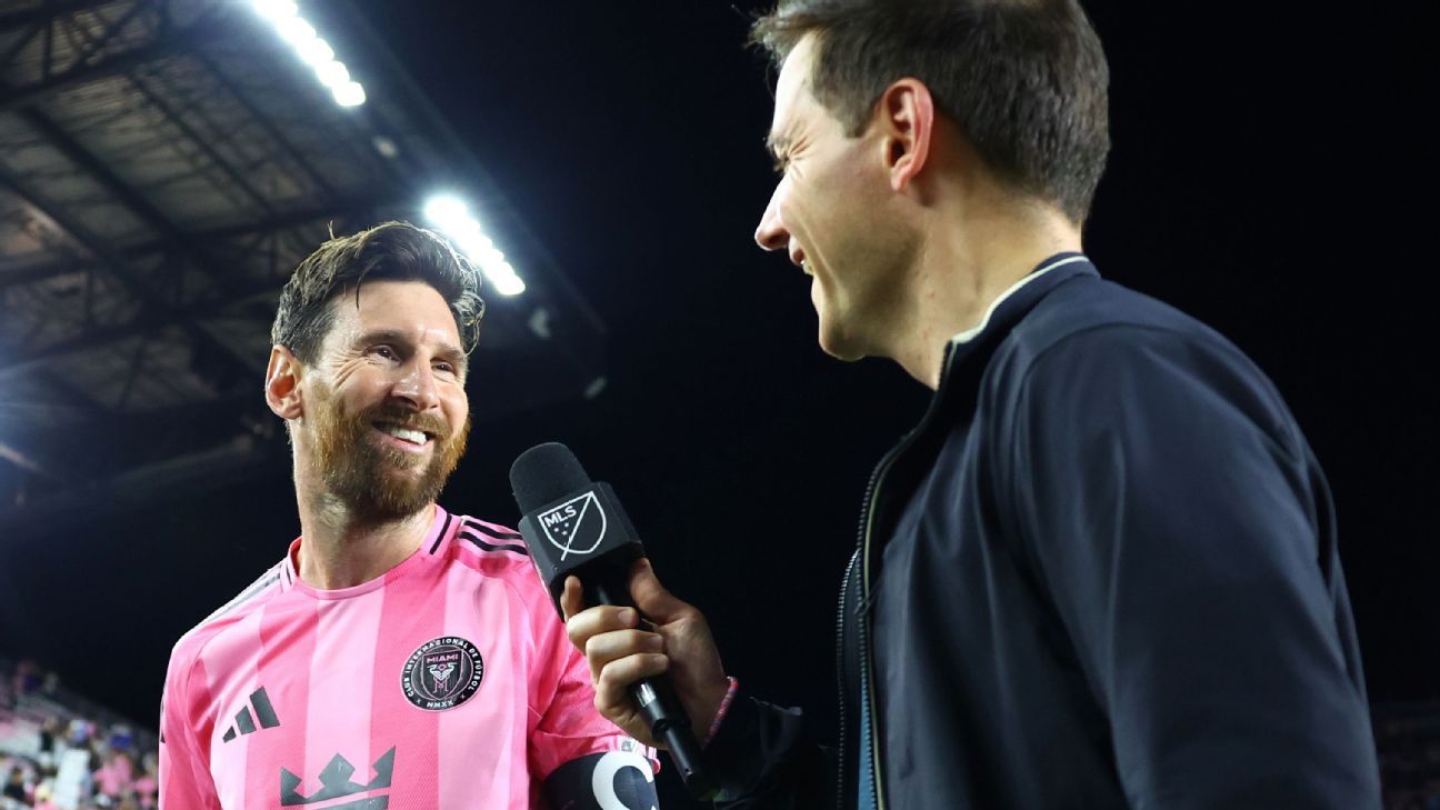 ¿Messi se va de Inter Miami? La reacción de Leo cuando le preguntaron por su renovación - ESPN