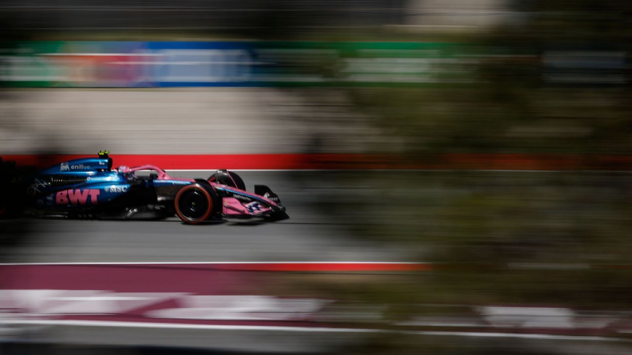 Alpine explicó el problema del auto de Colapinto en la clasificación - ESPN