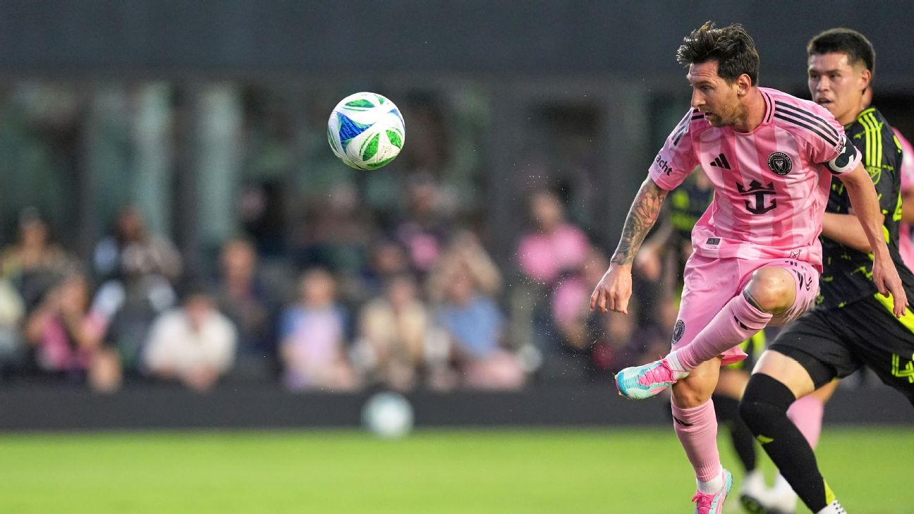 Messi, impresionante: doblete de goles y de asistencias en la goleada de Inter Miami vs ...