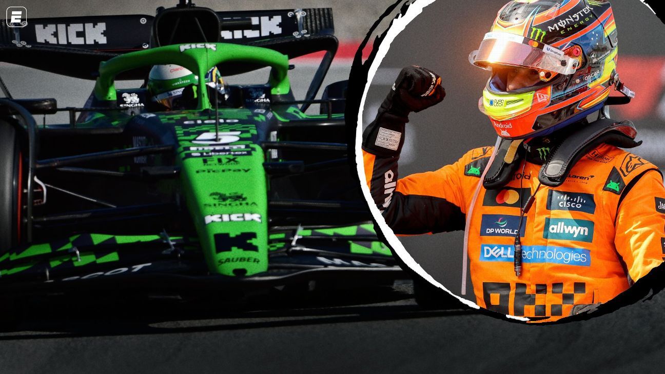 F1: Bortoleto 'flerta' com zona de pontos, mas termina em 12º na ...