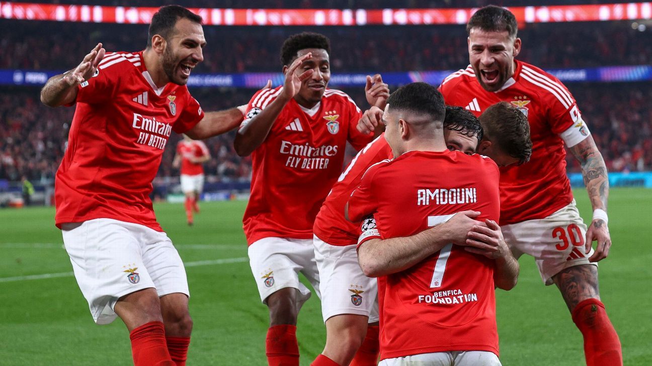 El equipo confirmado de Benfica para el debut en el Mundial de Clubes ante Boca - ESPN