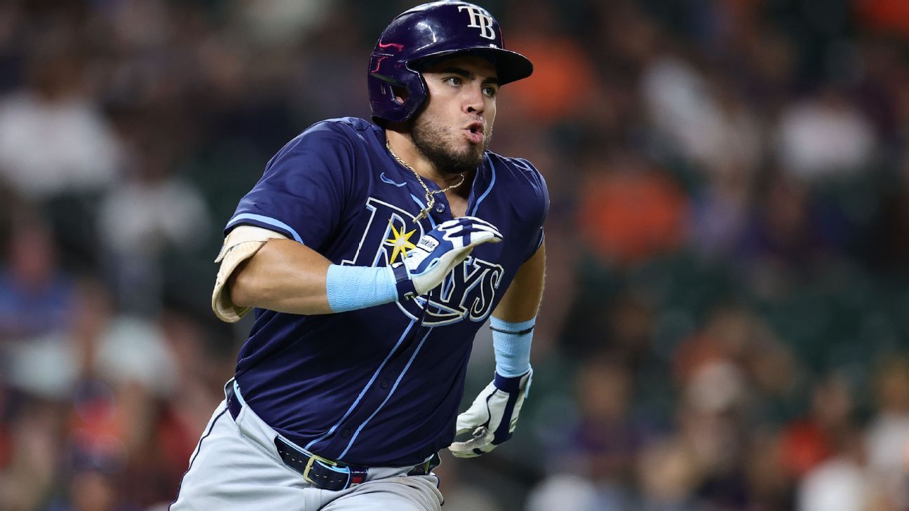 Jonathan Aranda lidera el gran momento de Rays - ESPN