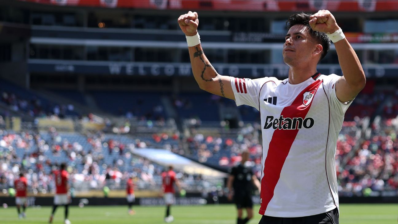 Meza ganó de arriba y liquidó el partido para River ante Urawa Red ...