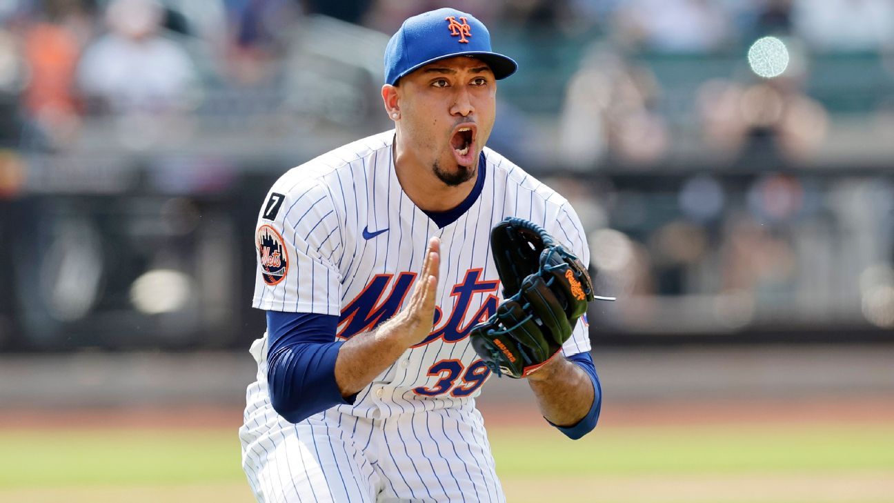 Dodgers firma por tres años a Edwin Díaz, excerrador de Mets, fuentes ...