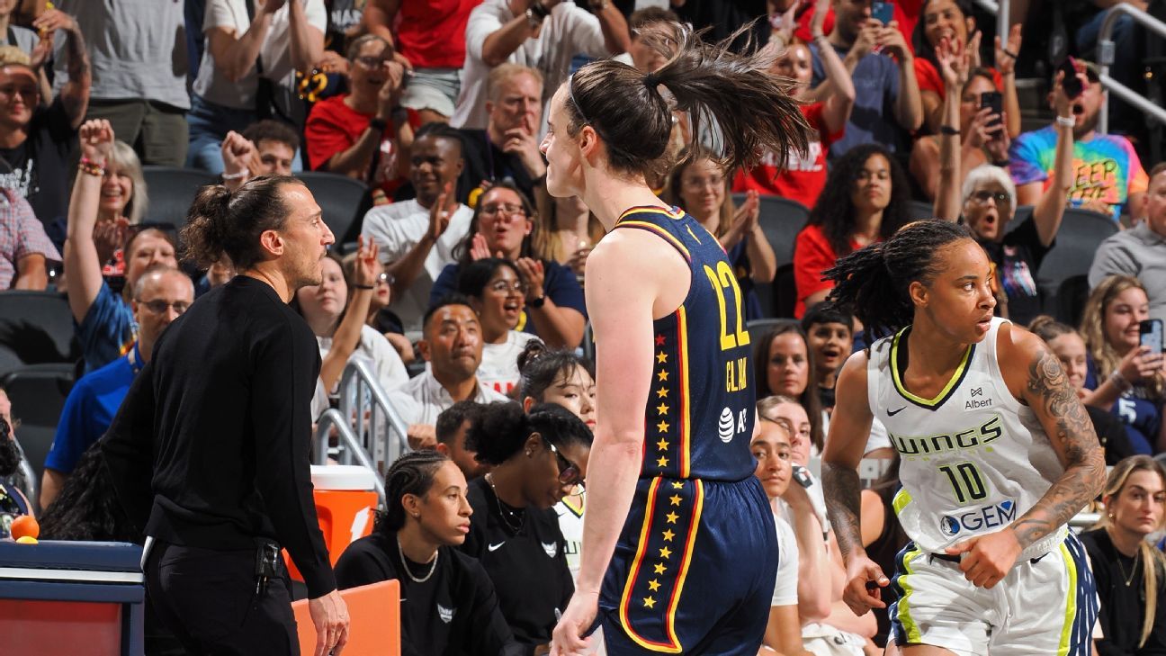 Caitlin Clark y Fever vencen a Paige Bueckers y Wings 102-83 - ESPN