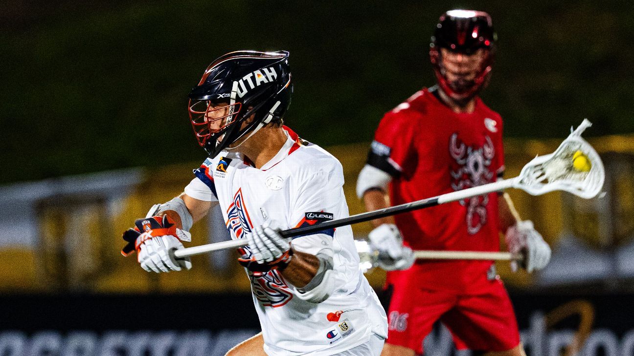 Mason Woodward leads way as Utah Archers edge Carolina Chaos 12-11 - ESPN