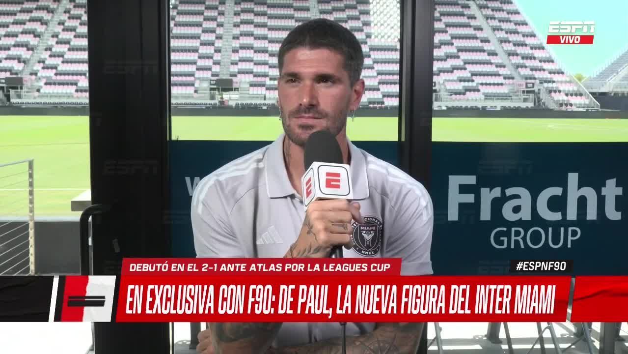 Rodrigo De Paul, en F90: "Messi tuvo la grandeza de meterse mucho en la ...