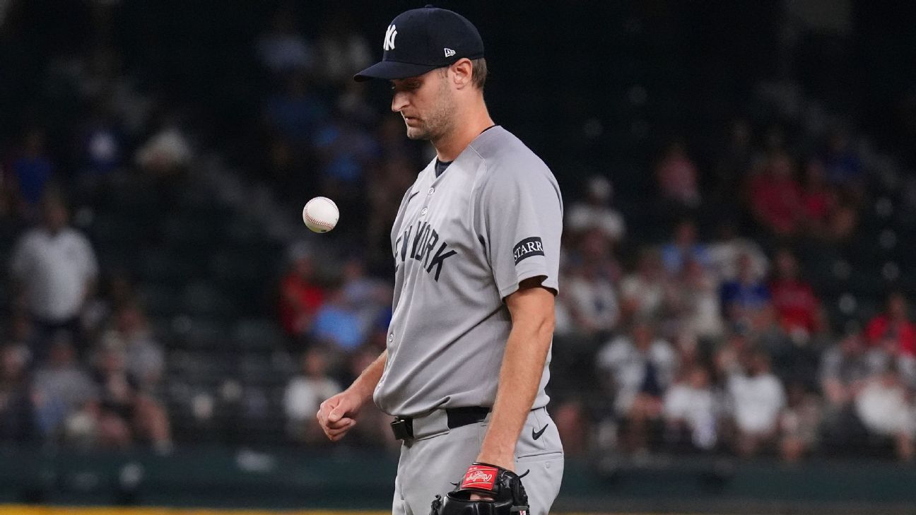 Jake Bird va a Menores con Yankees tras pobre labor - ESPN