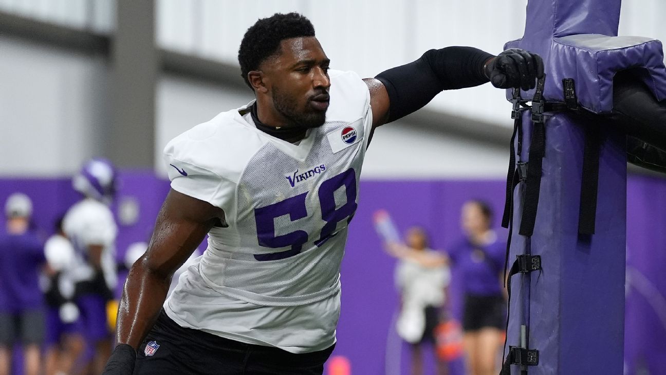 Vikings' Pro Bowler Jonathan Greenard unstoppable in camp - ESPN