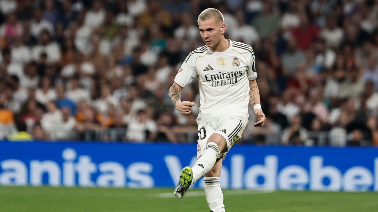 Mastantuono hizo su debut oficial con Real Madrid en LaLiga - ESPN