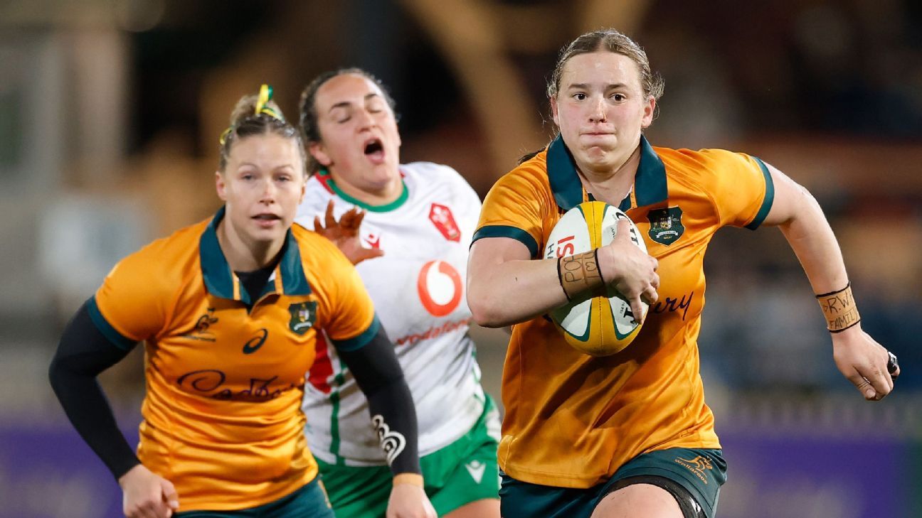 Teen star gets Wallaroos nod in Rugby World Cup opener - ESPN
