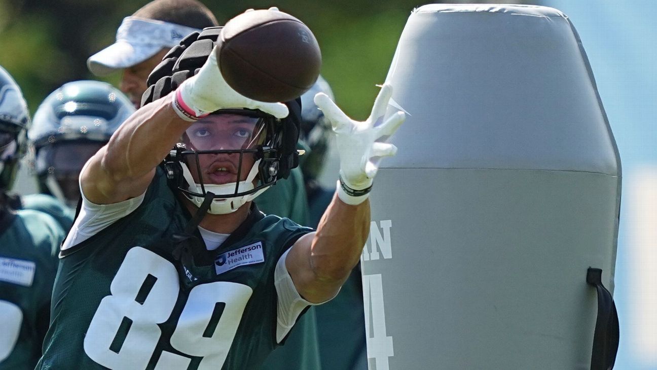 Eagles pierden por la temporada al receptor Johnny Wilson - ESPN