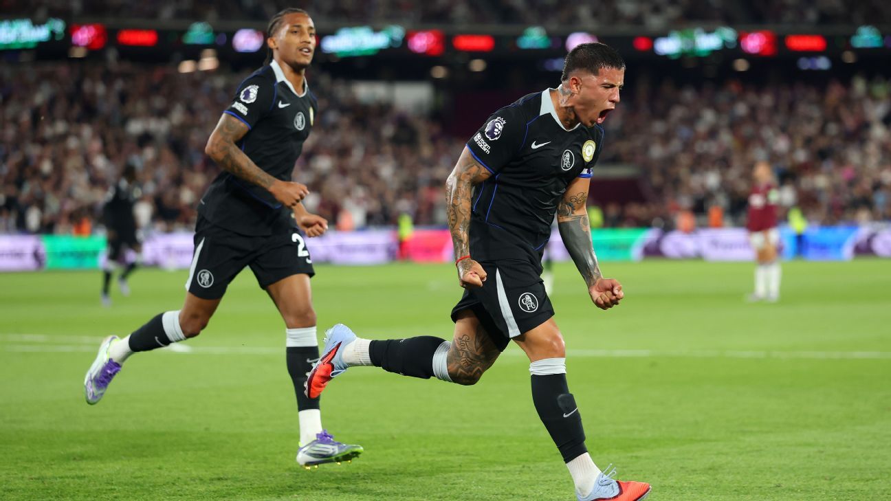 Chelsea fue aplastante y goleó en la visita a West Ham, por la Premier ...