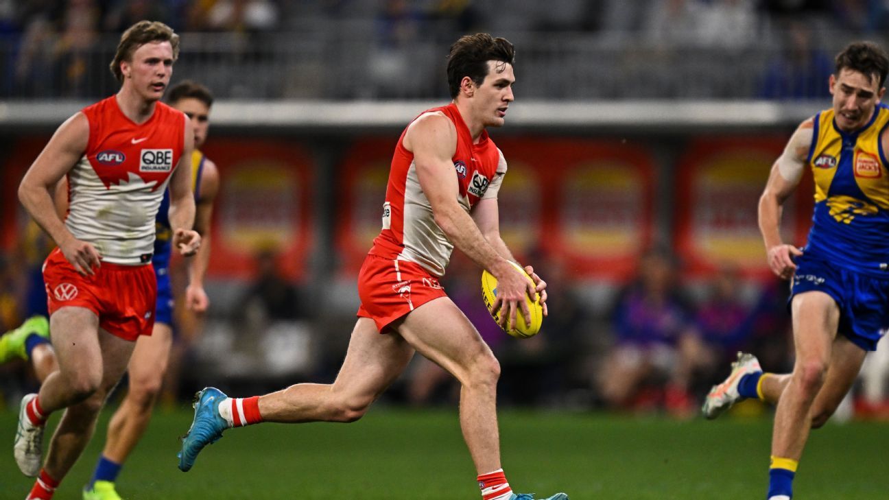 Slow-starting Swans cop big spray in win over Eagles - ESPN