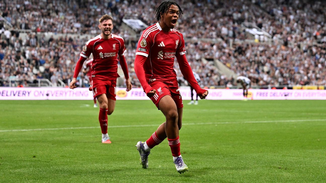 Premier League recap: Liverpool win thriller vs. 10-man Newcastle - ESPN