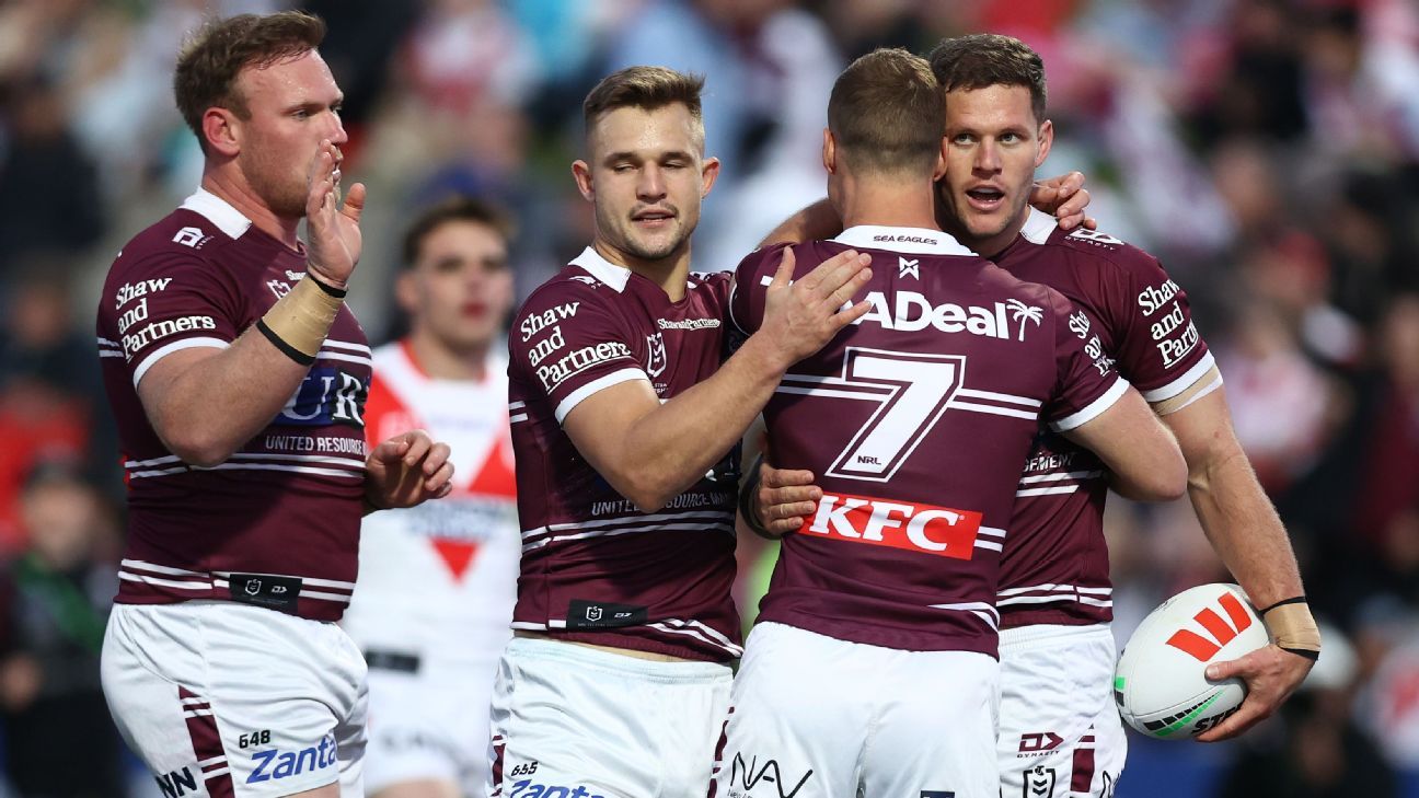 Manly left needing minor miracle to play NRL finals - ESPN