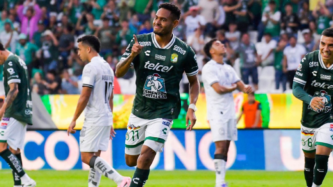 León dominó a Querétaro con gol de Fernando Beltrán y doblete de Ismael ...