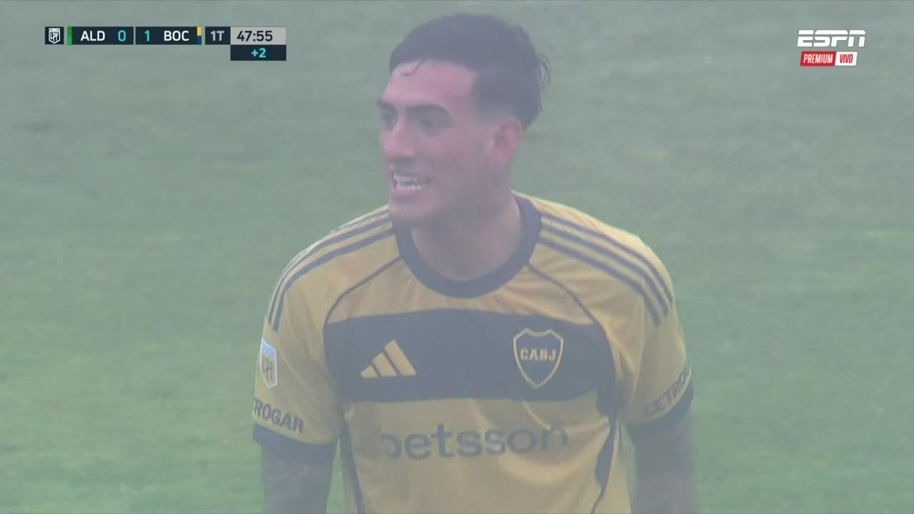 Di Lollo rompió el cero y adelantó a Boca sobre el cierre de la primera ...