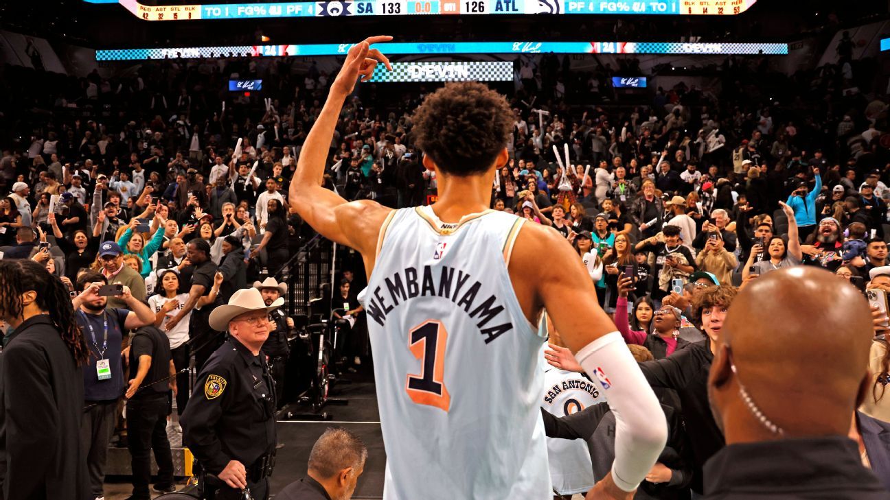 Victor Wembanyama busca nuevos fans para los Spurs - ESPN