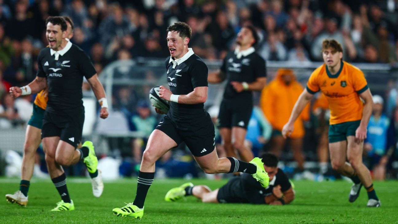 Rugby Championship: los All Blacks hicieron valer la localía y derrotaron a los Wallabies por 33 ...