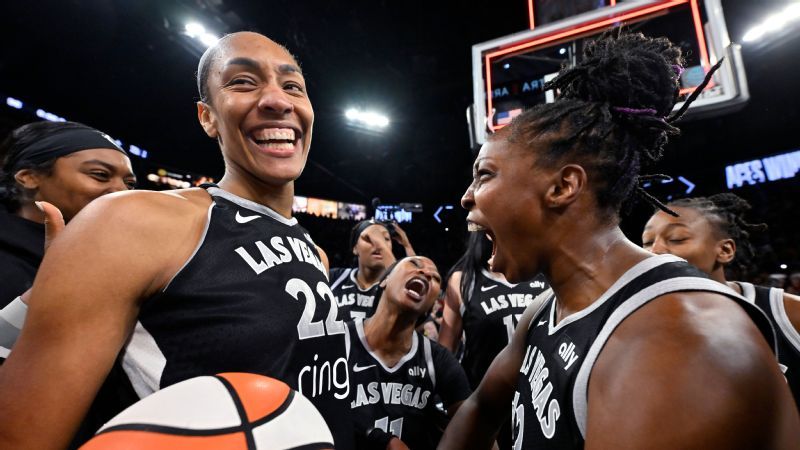 WNBA: Aces eliminan a Fever en el Juego 5 y avanzan a las Finales - ESPN