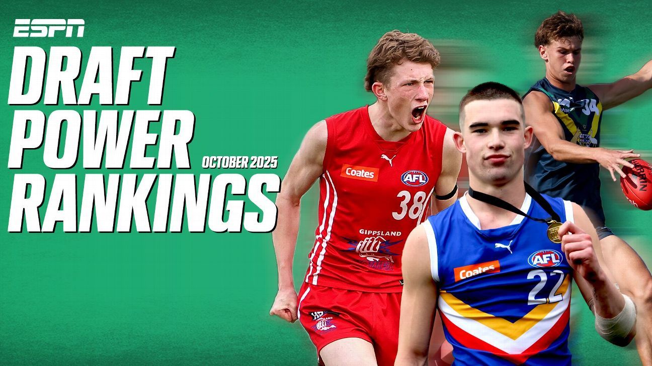 AFL Draft Power Rankings: Who's bolting, sliding after the combine? - ESPN