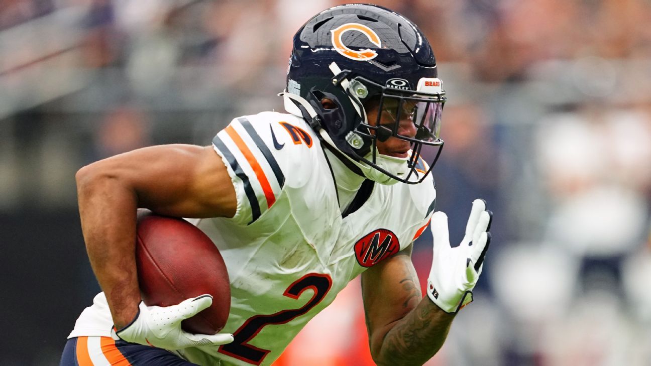 Bears: DJ Moore volvió a Chicago tras pasar noche en hospital - ESPN