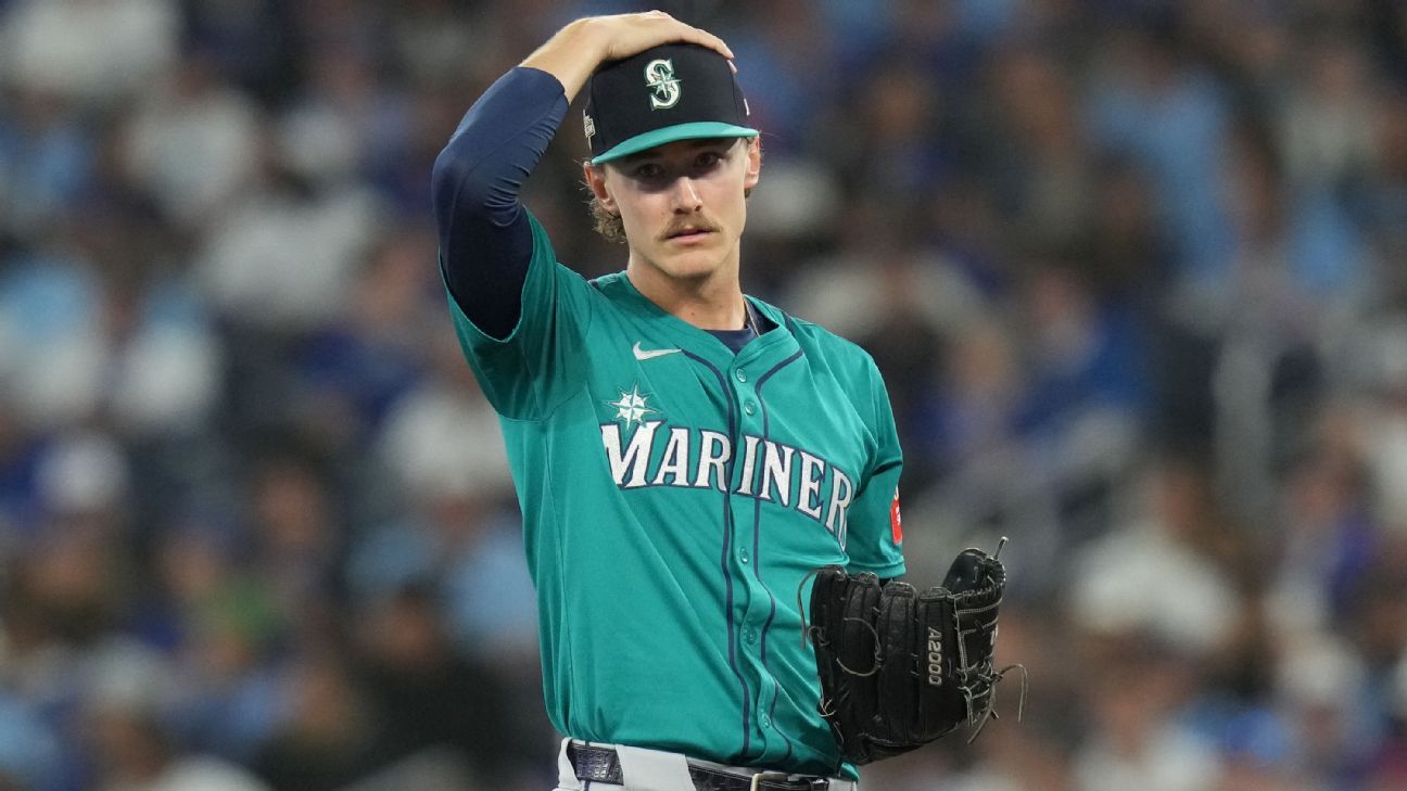 Mariners abre con Bryce Miller el J5; Bryan Woo, desde el bullpen - ESPN