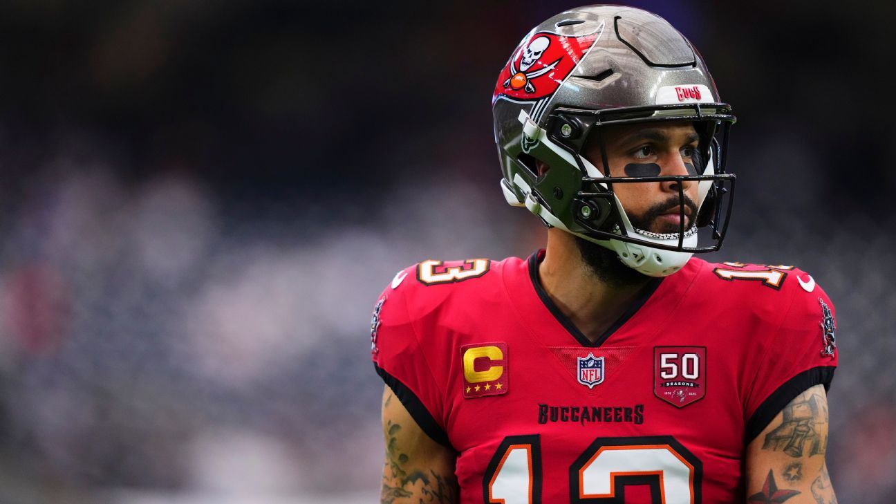 Mike Evans podría jugar en el Buccaneers vs. Lions - ESPN
