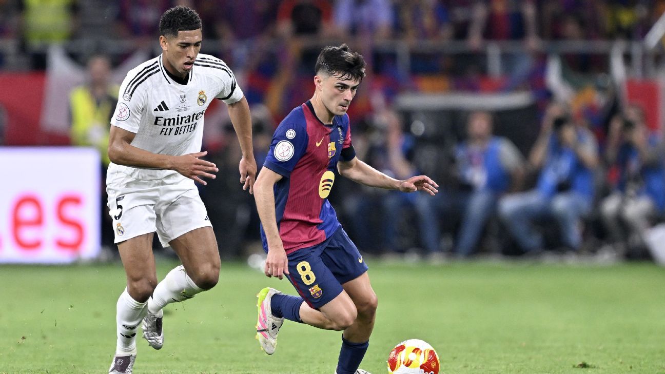 Bellingham y Pedri: El Clásico podría definirse desde sus pies y ...