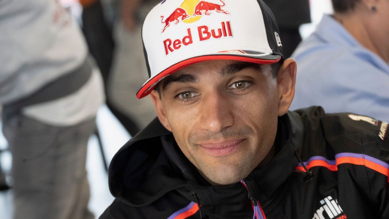 Jorge Martín cierra el año de MotoGP en pista - ESPN