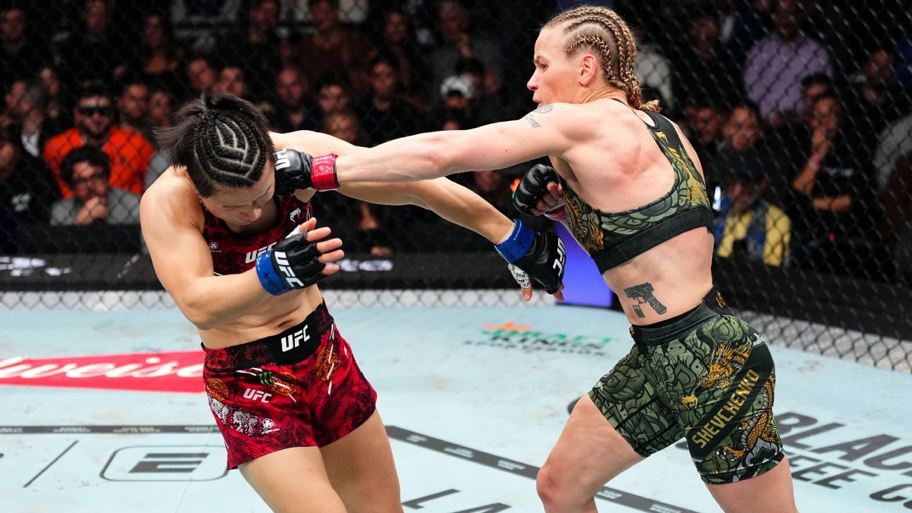 UFC: Valentina Shevchenko dominó a Zhang Weili y retuvo su título - ESPN