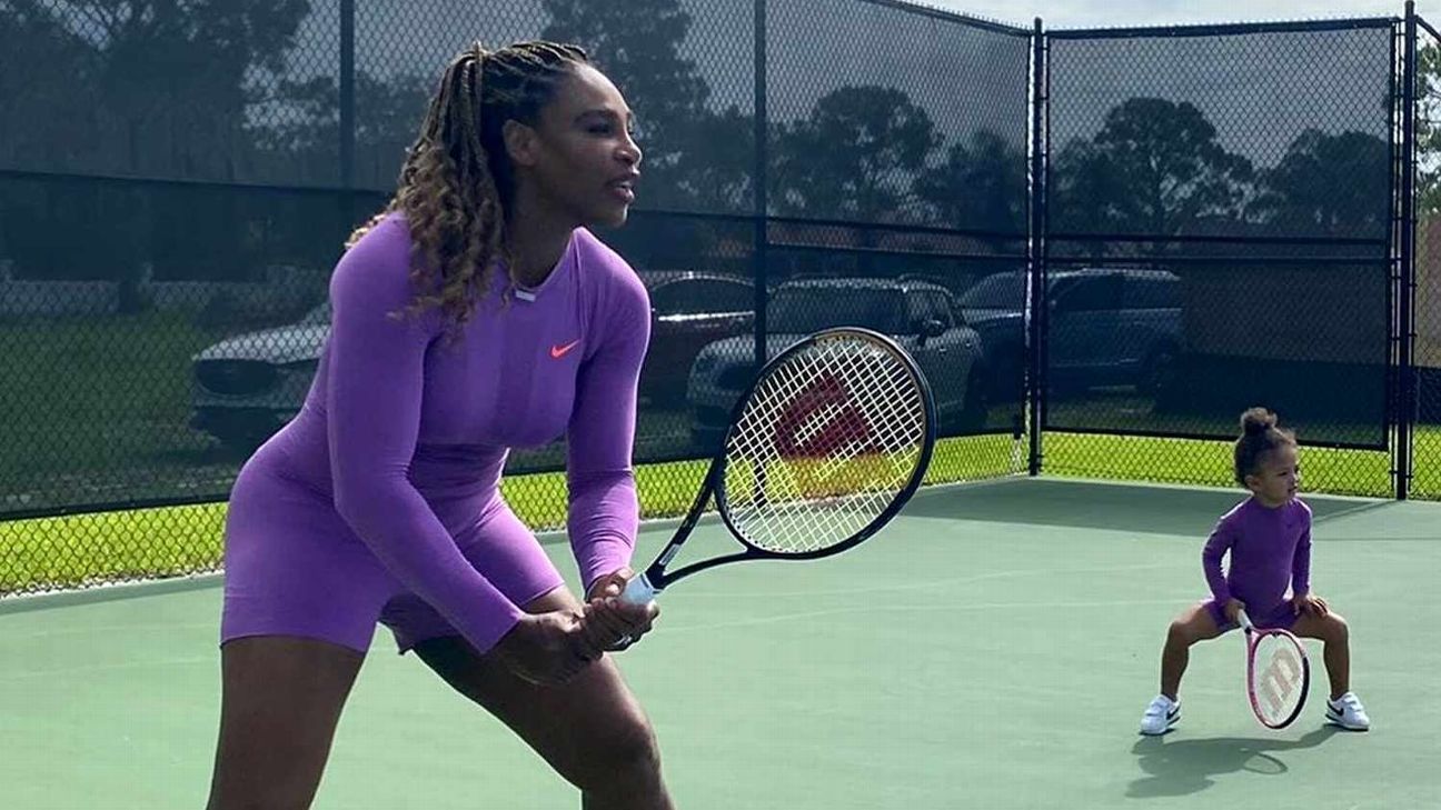 La heredera Williams que ya recibe "influencia tenística" - ESPN