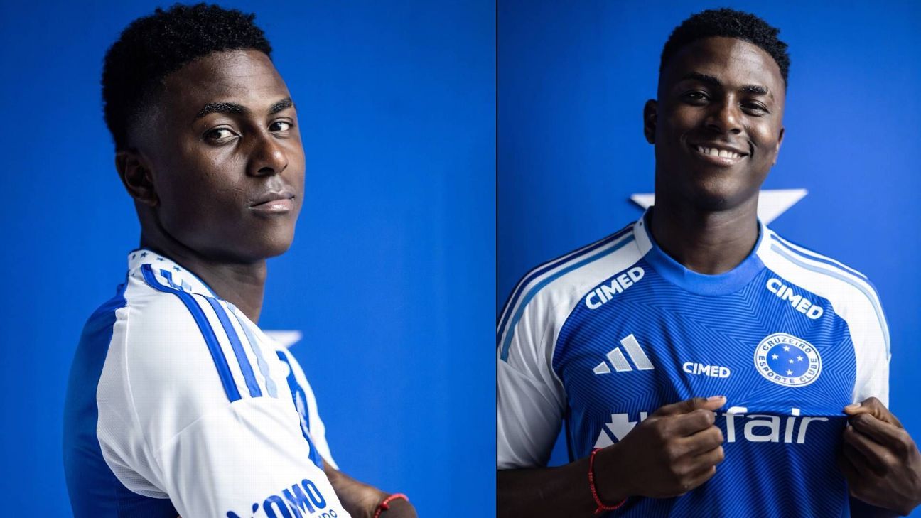 Cruzeiro presentó oficialmente a Néiser Villarreal - ESPN