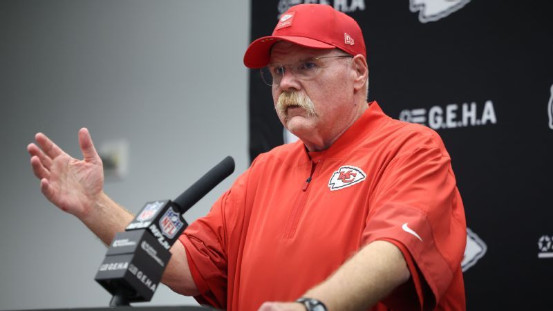 Reid, desafiante aunque Chiefs más lejos de playoffs tras derrota - ESPN
